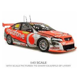 1:43 Classic Carlectables Jamie Whincup 2011 Cahmpionship Winner Team ...